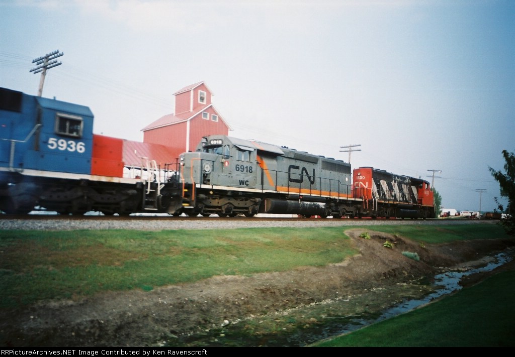 WC / CN #6918 CN #9530 GTW #5936